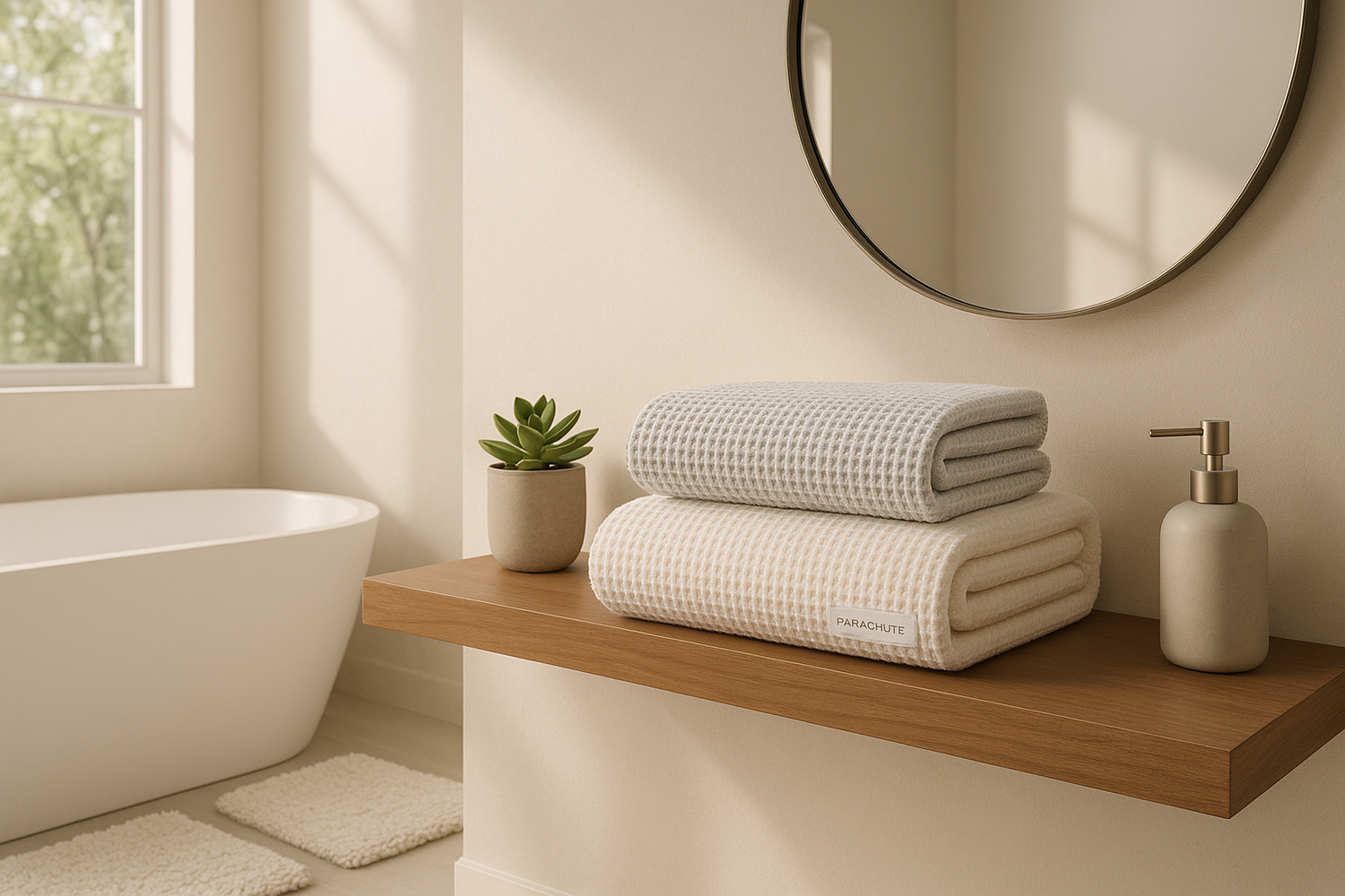 Parachute Waffle Towels: The Perfect Blend of Luxury, Style & Everyday ...