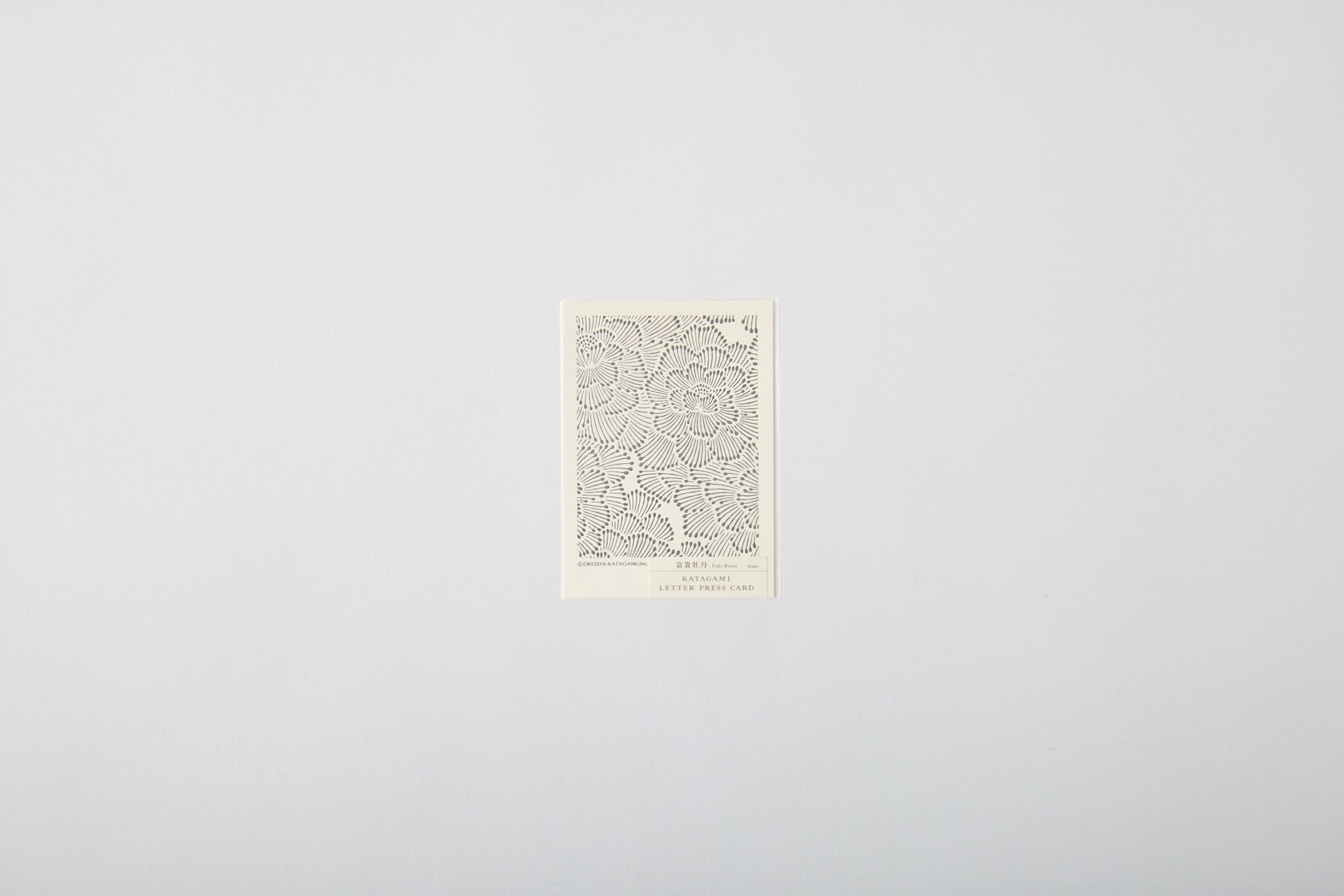 Gift Card KATAGAMI Style [Fuki Botan] – monoya