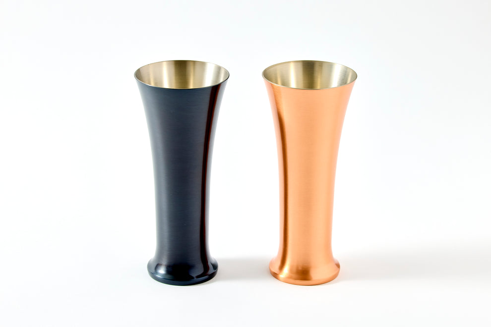Flared Copper Pilsner Glass – Crafted for Beer Lovers – Made in Japan ...