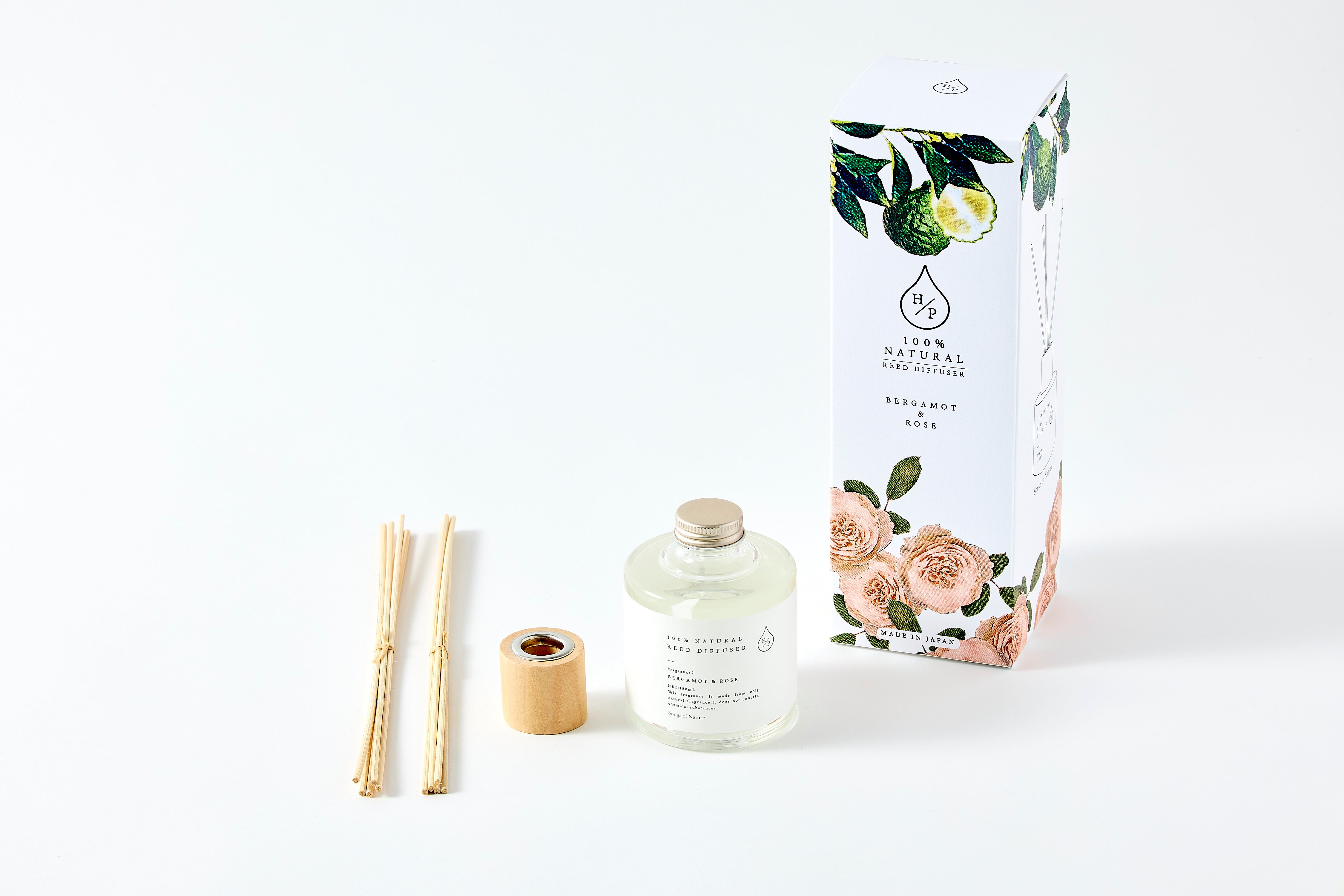HP Reed Diffuser 180 Bergamot & Rose – monoya
