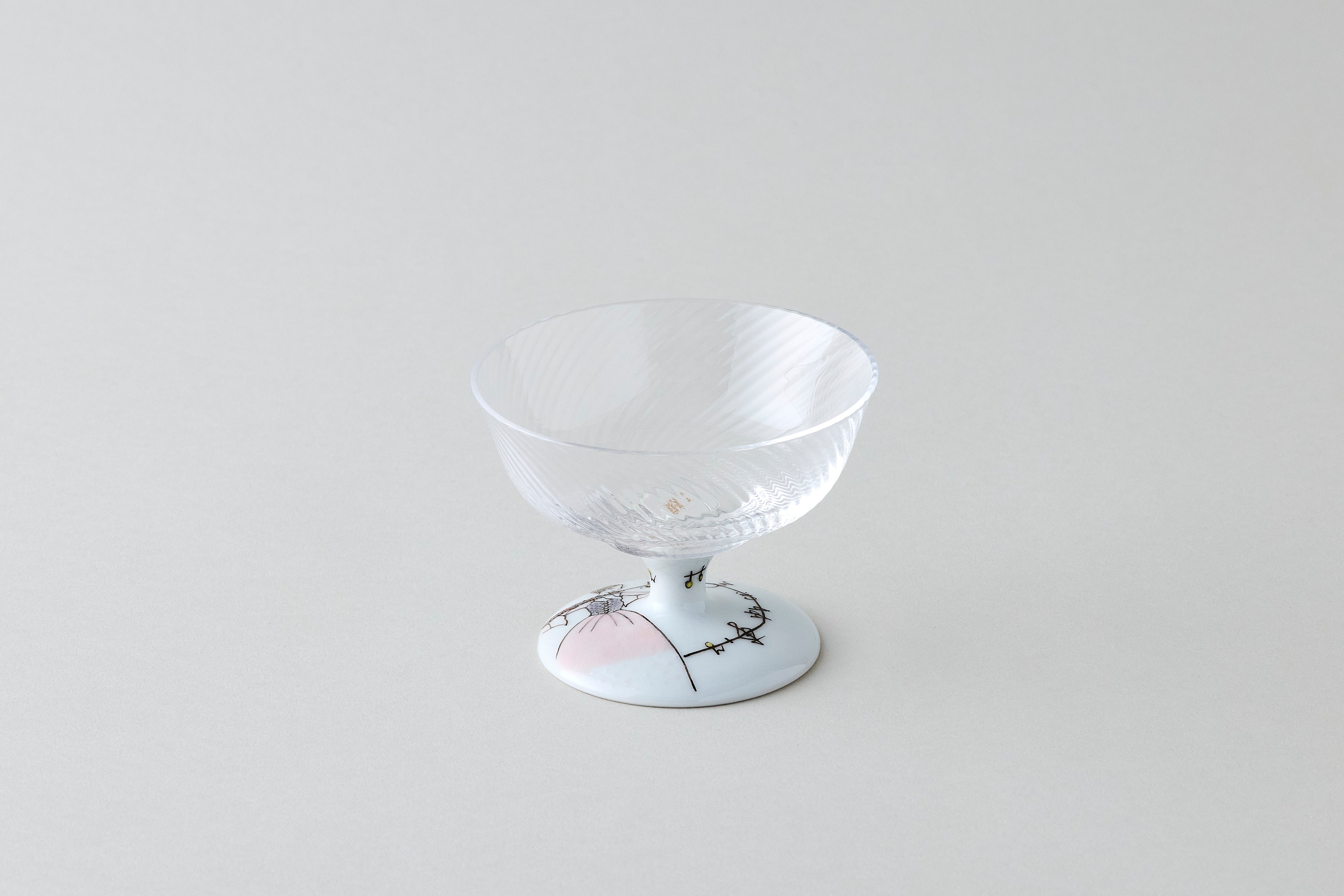 Dessert Glass Medium (Diagonal Cut) - Flute – monoya