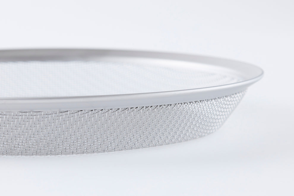 Stainless Steel Shallow Strainer 21cm (Medium) – monoya