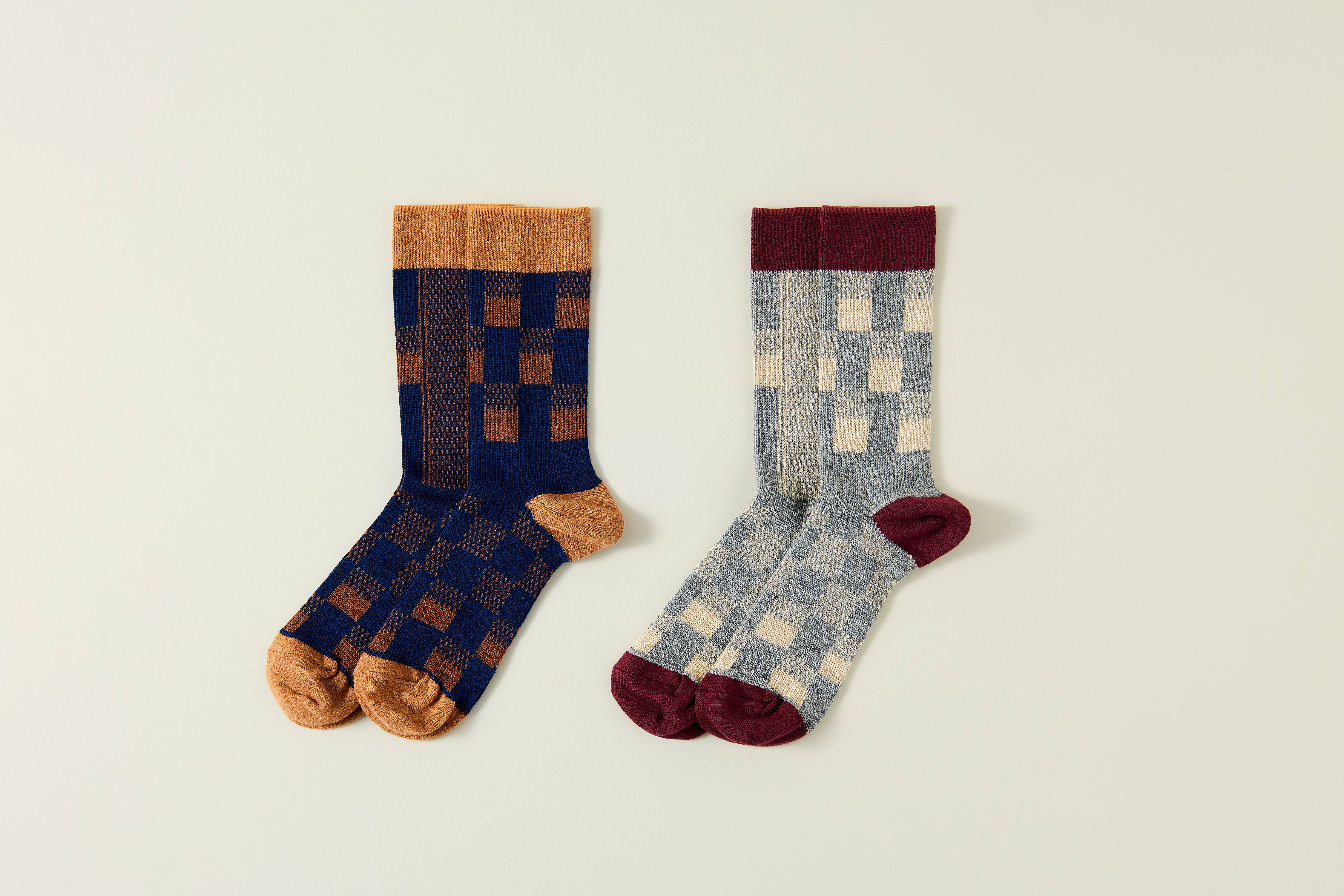 BISHOP - Wholesale Patterned Wool Socks – Made in Japan | Wholesale ...