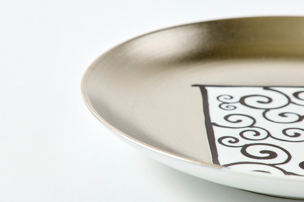 Flat Plate "Prosperity" - Arabesque – monoya